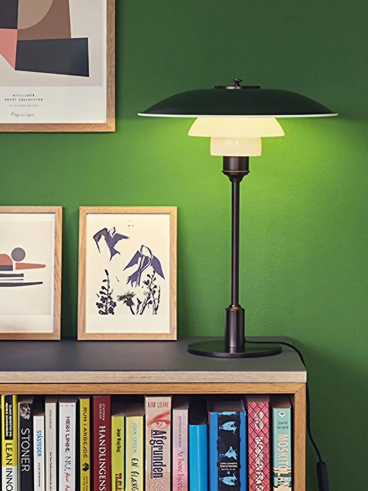 Danish Disc Multilayer Metal Table Lamp