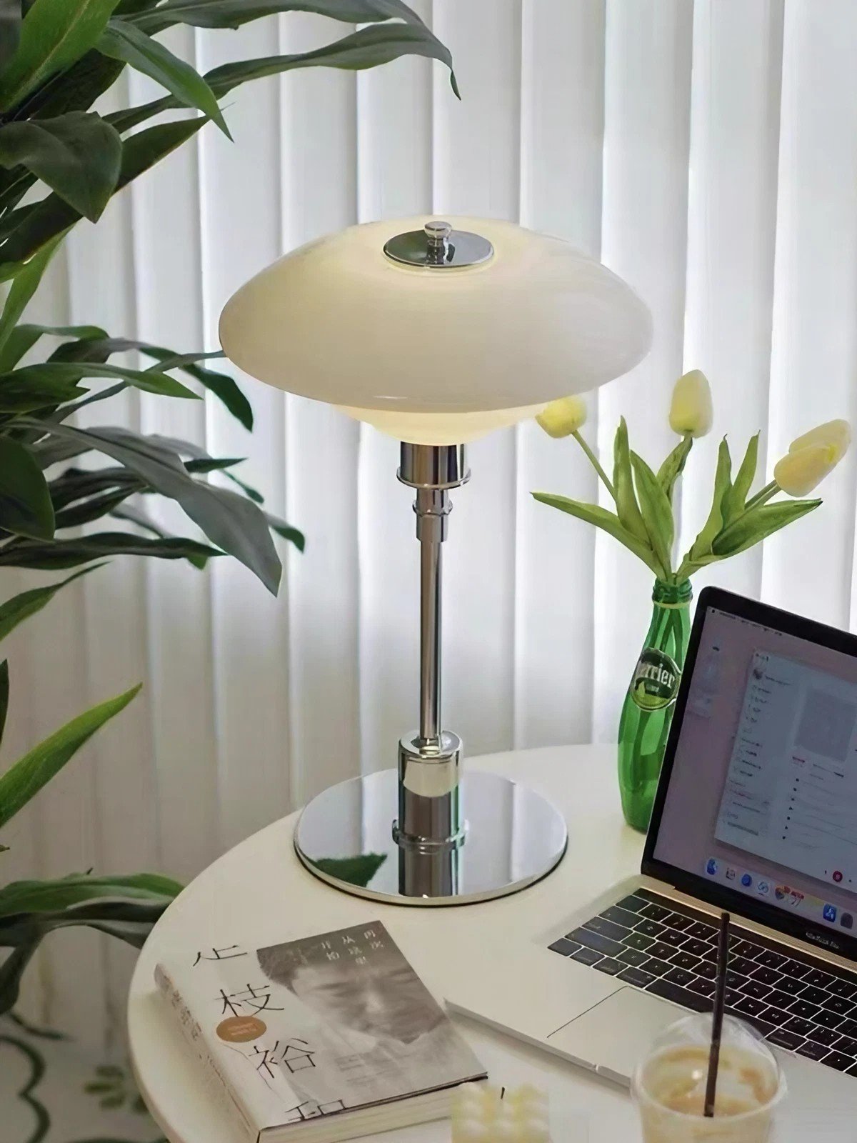 Danish Disc Multilayer Metal Table Lamp